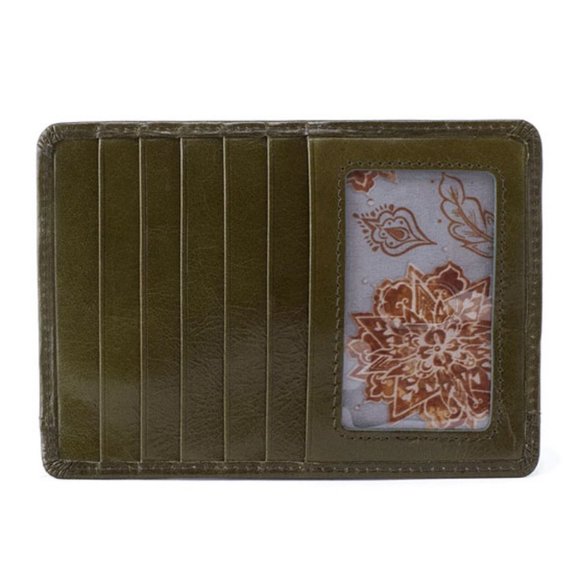 Bags | Nwt New Hobo Euro Slide Wallet Mistletoe Leather Retired Rare ...